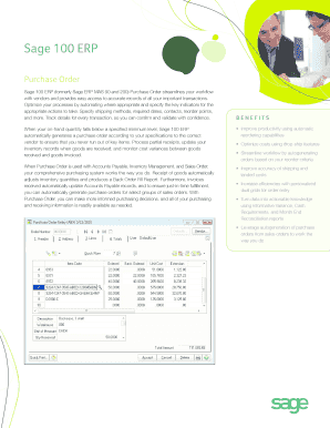Fillable Online Sage 100 ERP (formerly Sage ERP MAS 90 and 200 ...