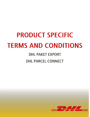 Fillable Online DHL Sweden English Fax Email Print - pdfFiller