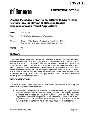 Fillable Online Amend Purchase Order No Fax Email Print - pdfFiller