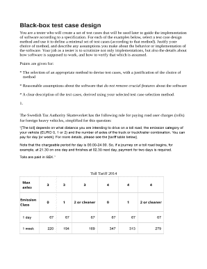 Fillable Online Black-box test case design Fax Email Print - pdfFiller