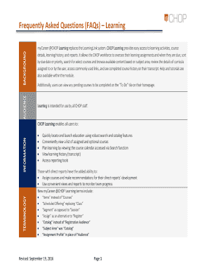 Fillable Online Frequently Asked Questions (FAQs) Learning Fax Email ...
