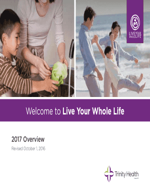 Fillable Online mybenefits trinity-health Trinity Health is coming ...