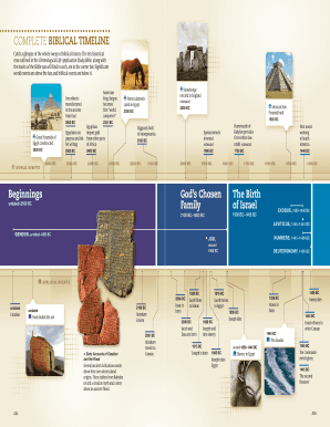 Fillable Online COMPLETE BIBLICAL TIMELINE Fax Email Print - pdfFiller