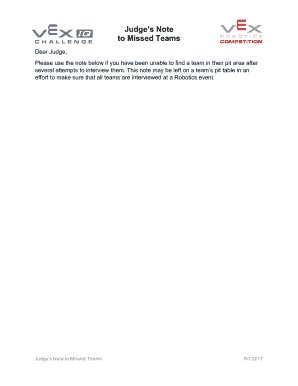 Fillable Online Judges Note Fax Email Print - pdfFiller