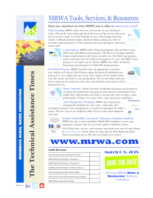 Fillable Online MRWA Tools, Services, & Resources Fax Email Print ...