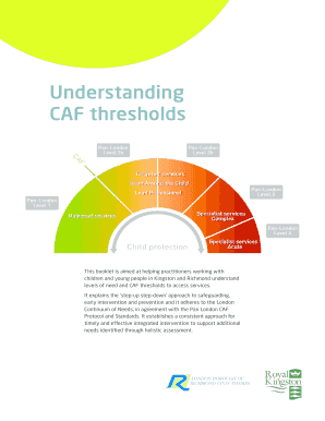 Fillable Online CAF thresholds Fax Email Print - pdfFiller