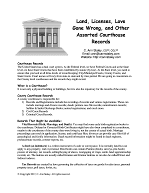 Fillable Online Land, Licenses, Love Fax Email Print - pdfFiller