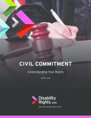 Fillable Online WHAT IS CIVIL COMMITMENT Fax Email Print - pdfFiller