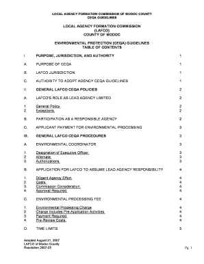 Fillable Online CEQA GUIDELINES Fax Email Print - pdfFiller