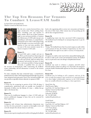 Fillable Online by David Tesler and Gerald Porath, Fax Email Print ...