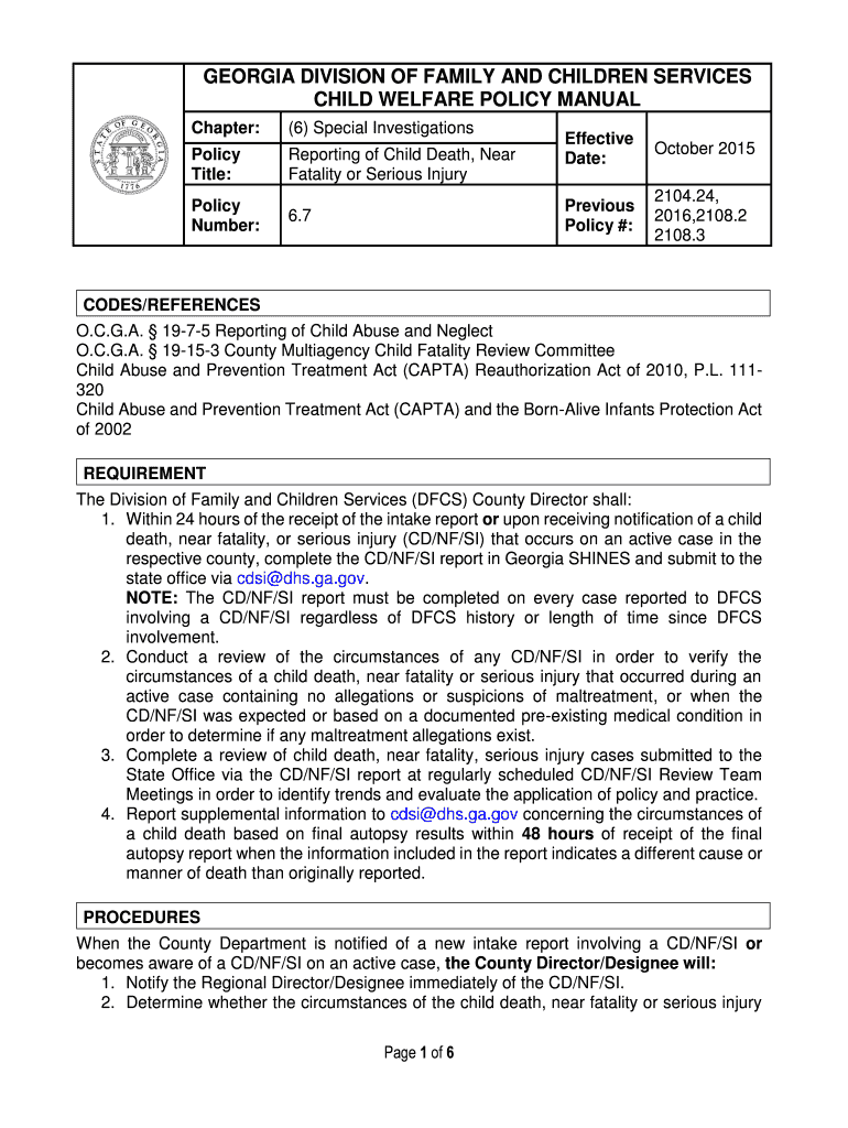 Fillable Online (6) Special Investigations Fax Email Print - pdfFiller