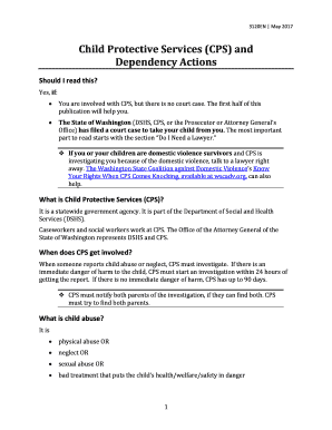 Fillable Online Child Protective Services (CPS) and Fax Email Print ...