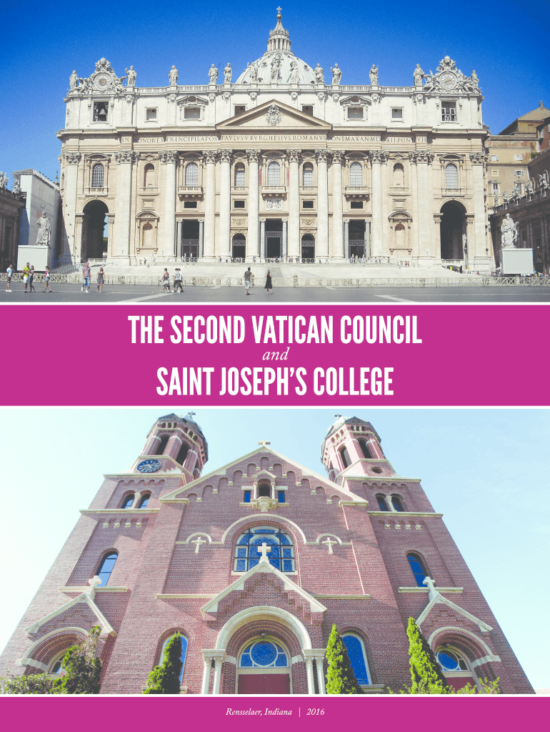 Fillable Online THE SECOND VATICAN Fax Email Print - pdfFiller
