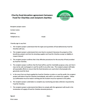 Fillable Online OUTSIDE FOOD WAIVER Fax Email Print - pdfFiller