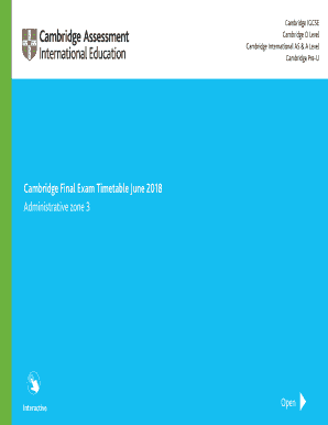 Fillable Online Cambridge International AS Level Fax Email Print ...