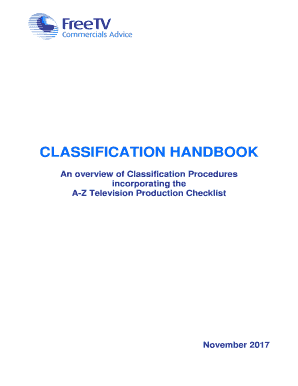 Fillable Online A-Z Television Production Checklist Fax Email Print ...