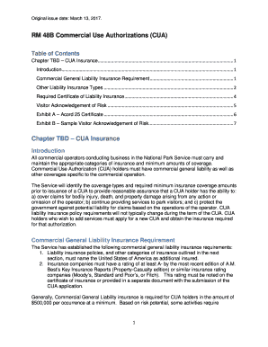 Fillable Online RM 48B Commercial Use Authorizations (CUA) Fax Email Print - pdfFiller