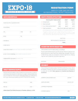 Fillable Online BOOTH PRICING STRUCTURE Fax Email Print - pdfFiller