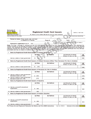 Fillable Online SCHEDULE 8 (FORM 8849), PAGE 1 of 2 Fax Email Print ...