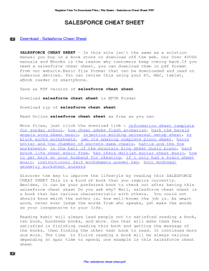 Fillable Online Register Free To Download Files File Name : Salesforce ...