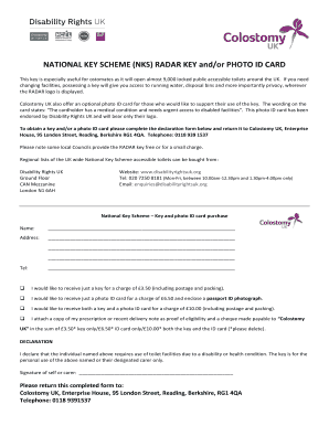 Nhs Radar Key - Fill Online, Printable, Fillable, Blank | pdfFiller
