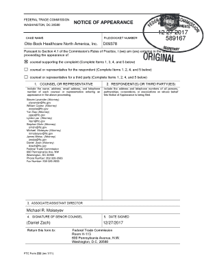 Fillable Online Otto Bock Healthcare North America, Inc Fax Email Print - pdfFiller