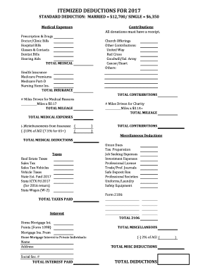 Fillable Online STANDARD DEDUCTION: MARRIED $12,700/ SINGLE $6,350 Fax ...