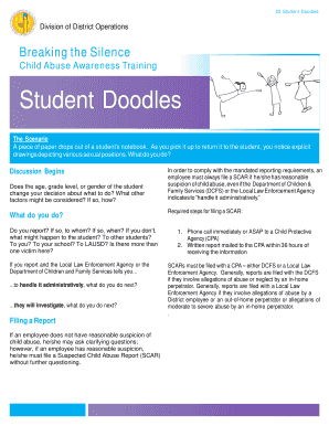 Fillable Online 20 Student Doodles Fax Email Print - pdfFiller