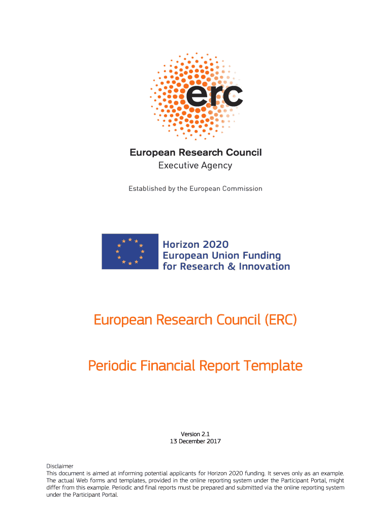 Fillable Online Periodic Financial Report Template Fax Email Print ...