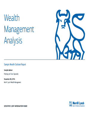 Fillable Online Sample Wealth Outlook Report Fax Email Print - pdfFiller