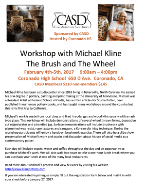 Fillable Online Sponsored by CASD Fax Email Print - pdfFiller