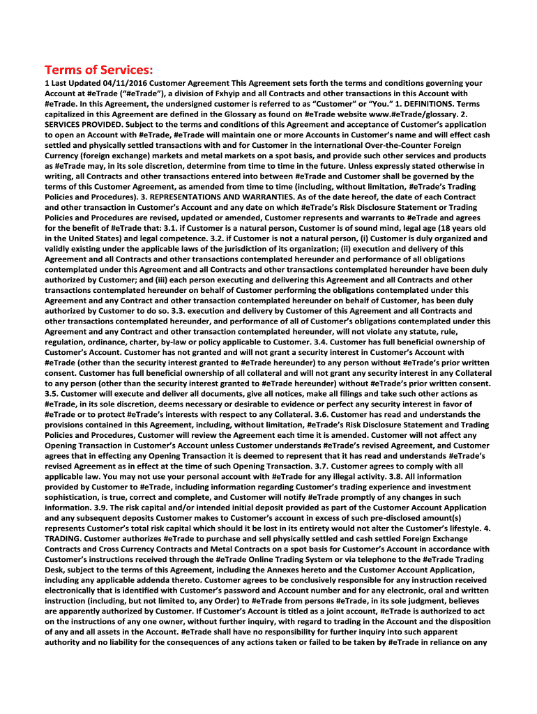 Fillable Online Terms of Services: Fax Email Print - pdfFiller