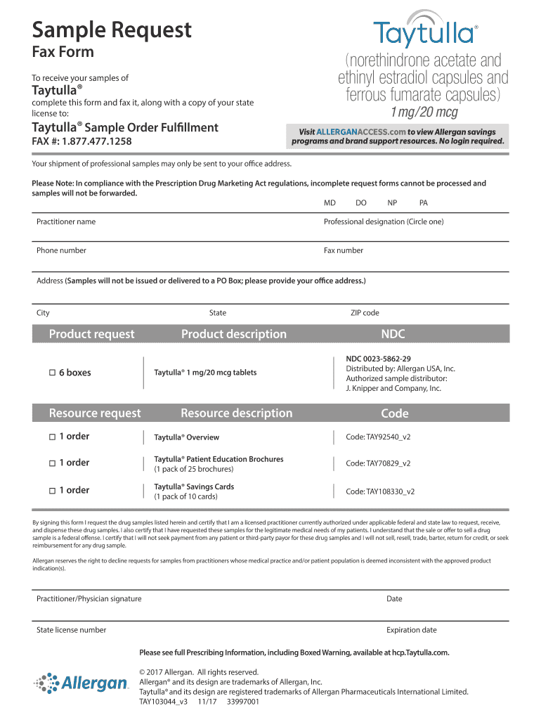 Fillable Online To receive your samples of Fax Email Print - pdfFiller