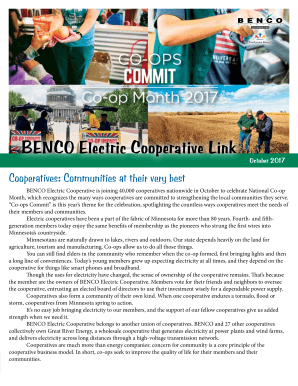 Fillable Online BENCO Electric Cooperative Link Fax Email Print - pdfFiller
