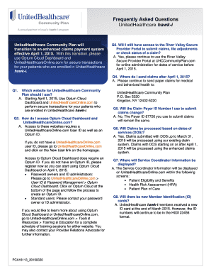 Fillable Online UnitedHealthcare Community Plan will Fax Email Print ...