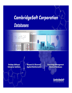 Fillable Online Database Overview Chart Fax Email Print - pdfFiller