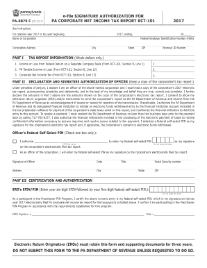 Fillable Online PA-8879 C (CT) 03-17 Fax Email Print - pdfFiller