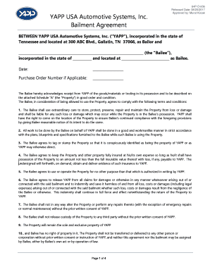 Fillable Online YAPP USA Automotive Systems, Inc Fax Email Print ...