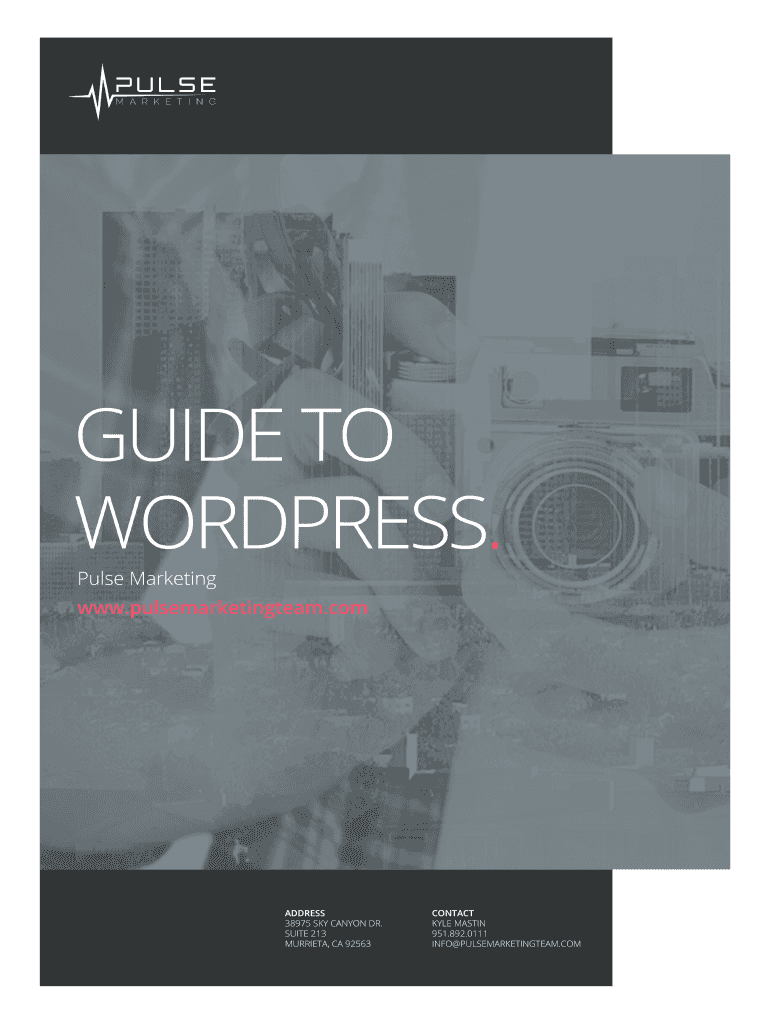 Fillable Online Pulse Marketing Fax Email Print - pdfFiller