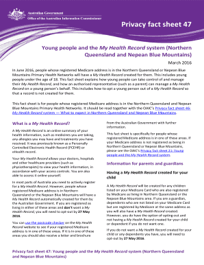 Fillable Online Privacy fact sheet 47 Fax Email Print - pdfFiller