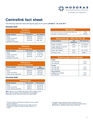 Centrelink Forms