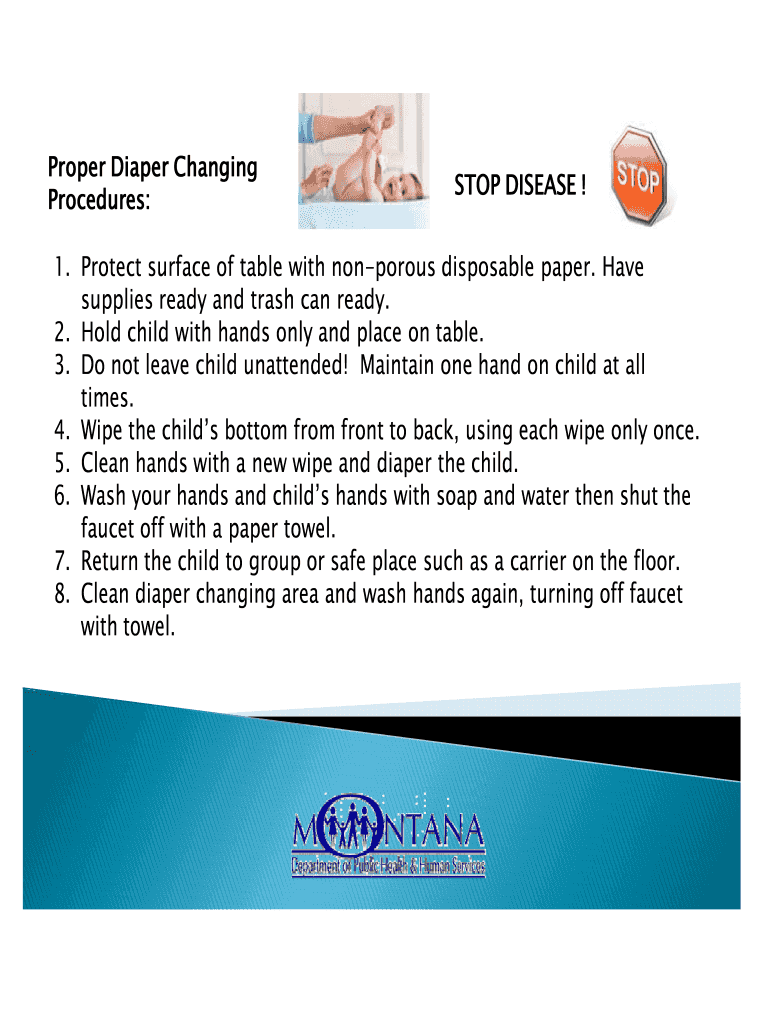 Fillable Online Proper Diaper Changing Fax Email Print - pdfFiller