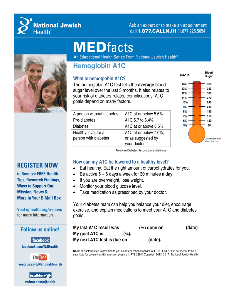 Fillable Online What is hemoglobin A1C Fax Email Print - pdfFiller