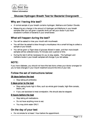 Fillable Online Glucose Hydrogen Breath Test for Bacterial Overgrowth ...
