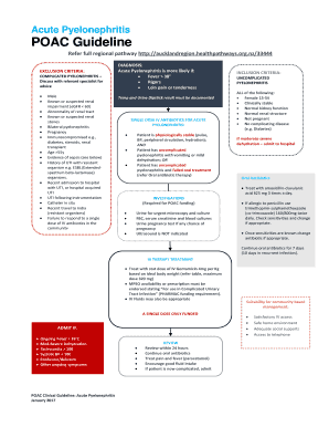 Fillable Online POAC Guideline Fax Email Print - pdfFiller
