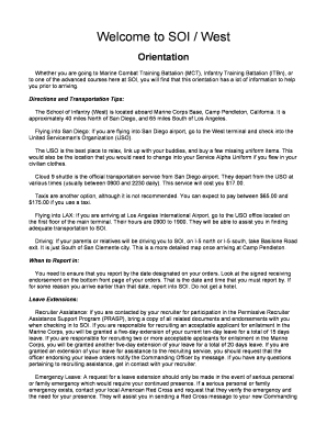 Fillable Online Welcome to SOI / West Fax Email Print - pdfFiller