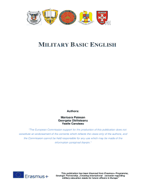 Fillable Online MILITARY BASIC ENGLISH Fax Email Print - pdfFiller