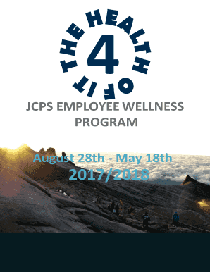 Fillable Online JCPS EMPLOYEE WELLNESS Fax Email Print - pdfFiller