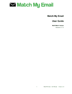 Fillable Online Match My Email Fax Email Print - pdfFiller