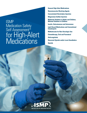 Fillable Online General High-Alert Medications Fax Email Print - pdfFiller